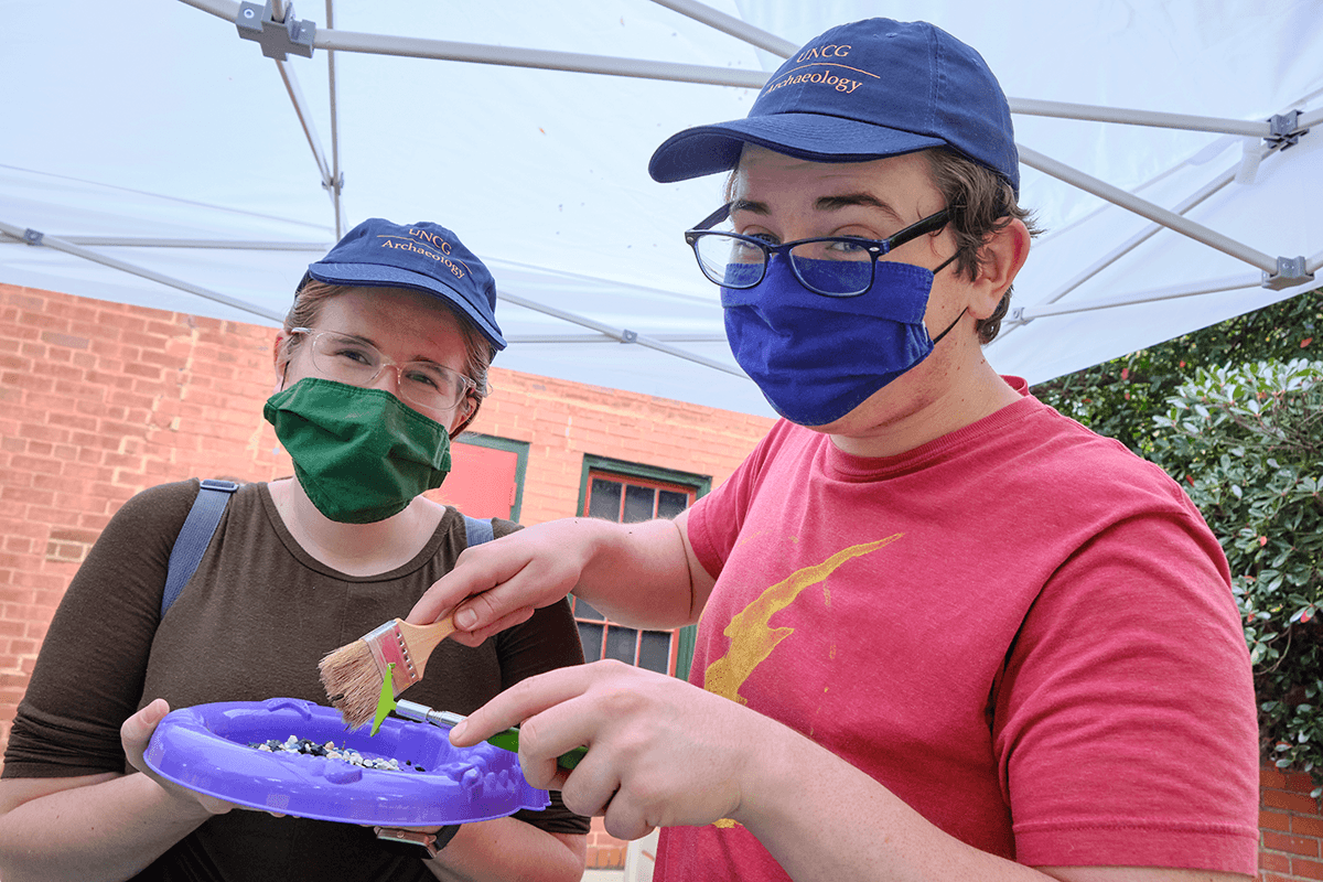 In Photos: Archaeology Day at the Greensboro History Museum | College ...