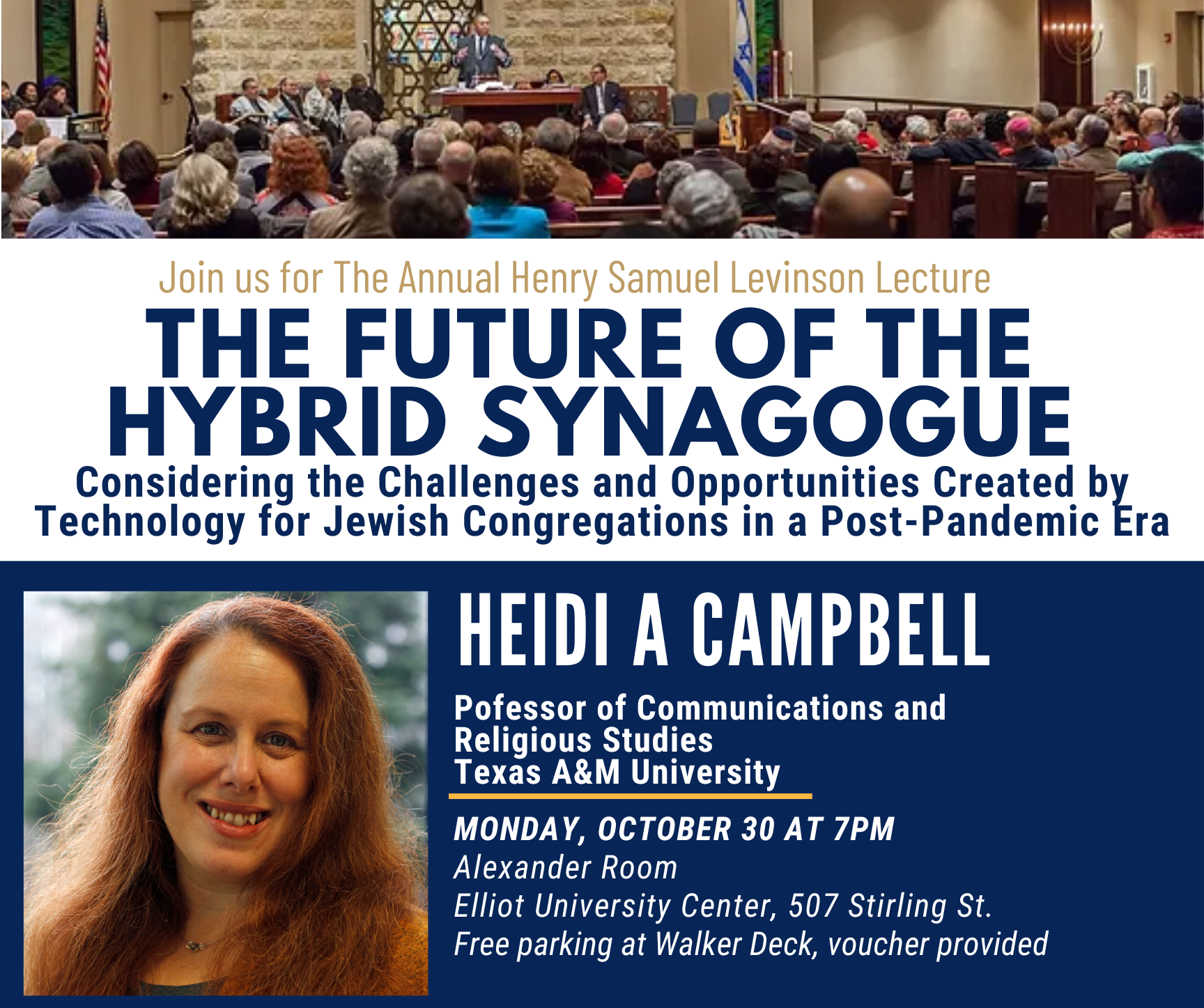 The Future of the Hybrid Synagogue - College of Arts & Sciences